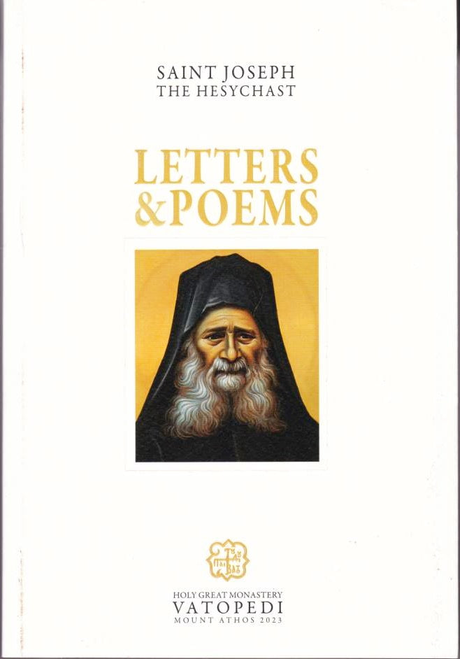Saint Joseph the Hesychast, Letters & Poems – Orthodox Mission Bookstore